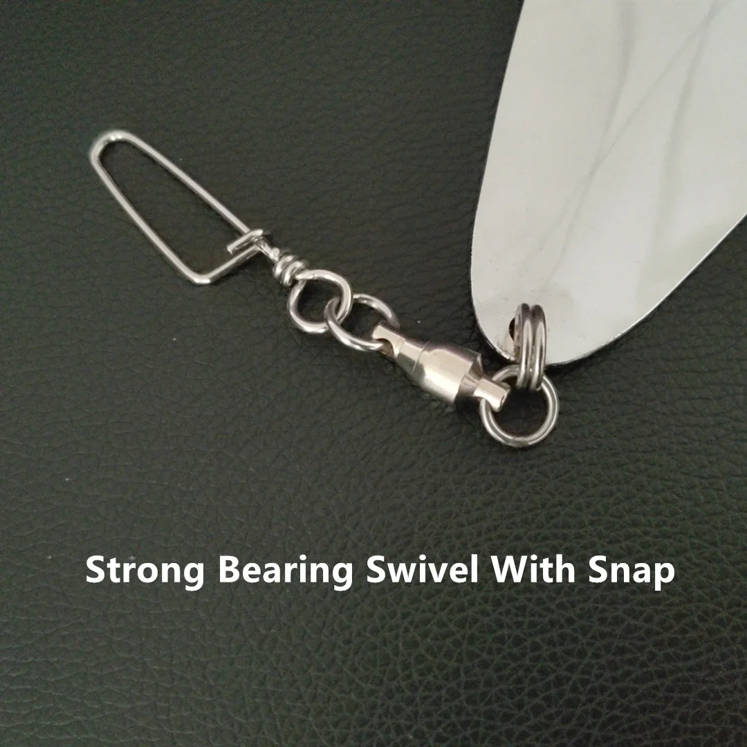 MISTER LURE Spoon 7" 8" 9" 10" 11" Chrome Large Spoon Wobbler Trolling ...