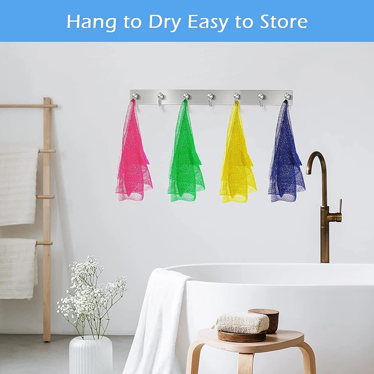 African Net Sponge Exfoliating - Deeply Cleansing Bath Tool