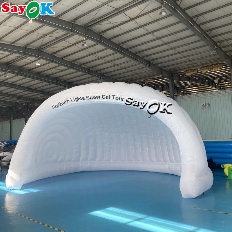 Giant air Tent Inflatable Camping Outdoor Tent Lightweight Oxford Cloth ...