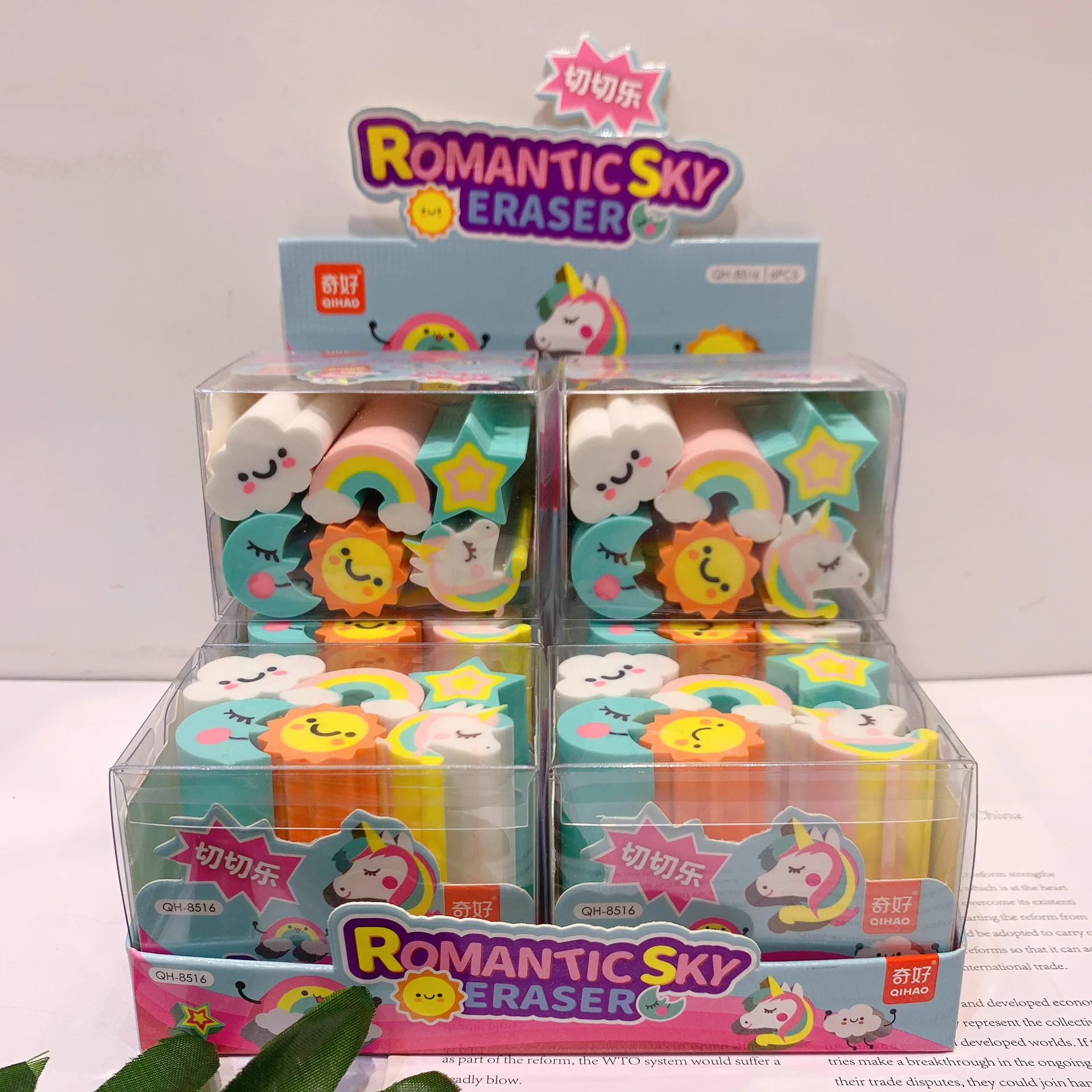 Cartoon Eraser For Students Cute Slice Eraser For Kids Marine Animal ...