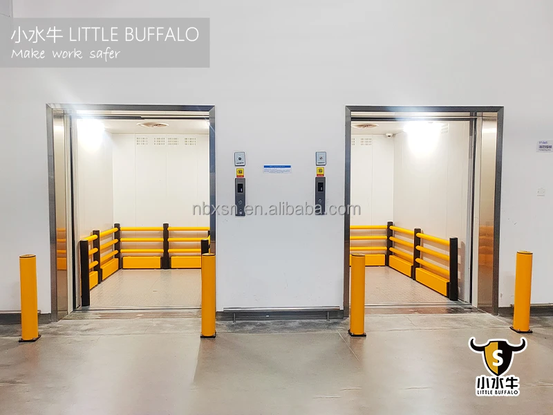 High Safety Plastic Polymer Guardrail Flexible Anti-Collision Security ...
