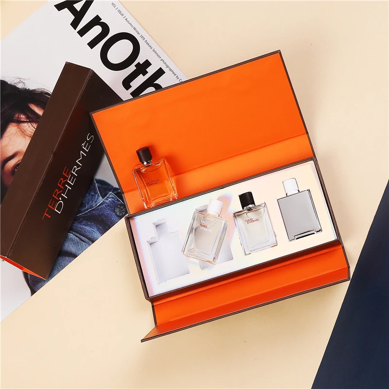 Luxury Custom Design Perfume Gift Set Box - 4c/uv/lamination