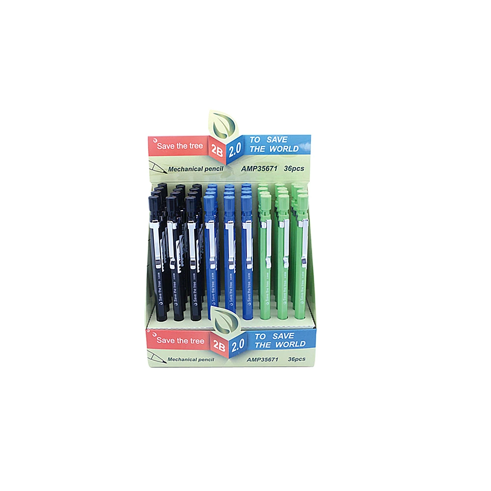 M&g Ergonomic Mechanical Pencil Comfort Rubber Grip Hb 0.5mm Rubber ...