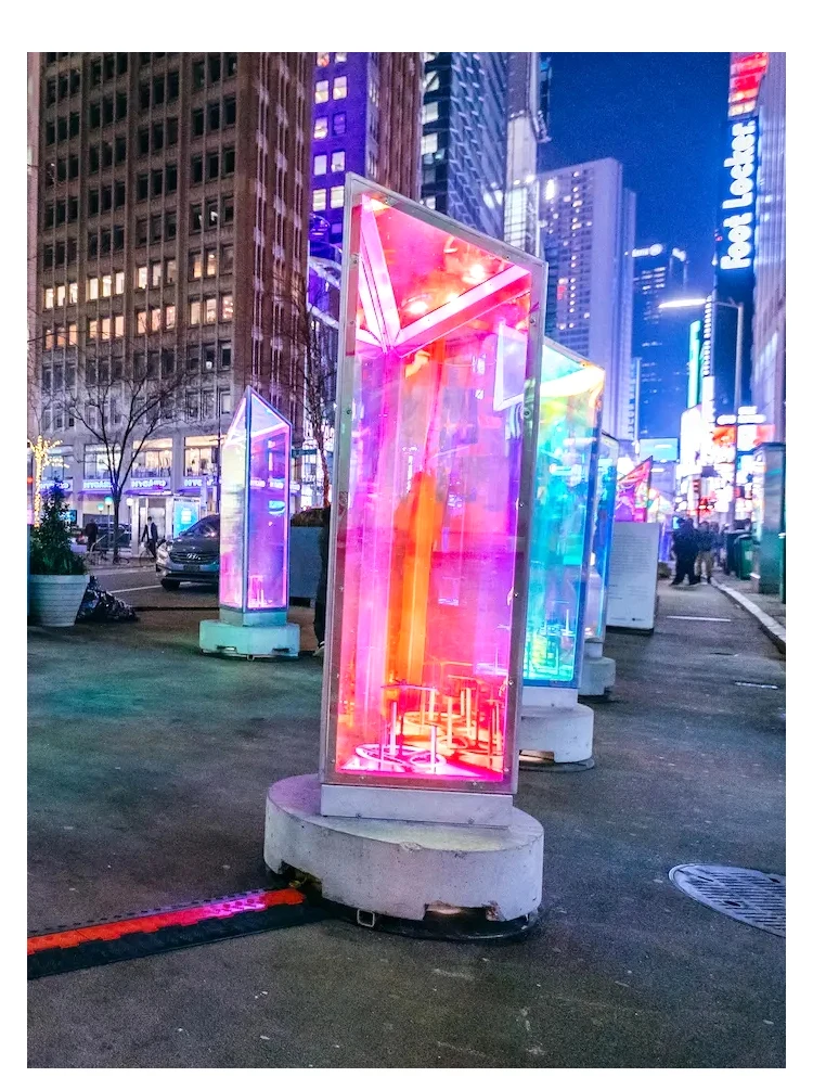 Panoramic Mirror Landscape Lamp - Outdoor Lighting Attractions