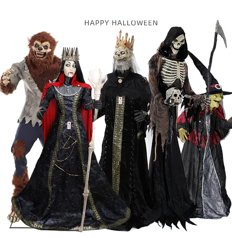 Halloween Large Electric Skeleton - Terrifying Decoration