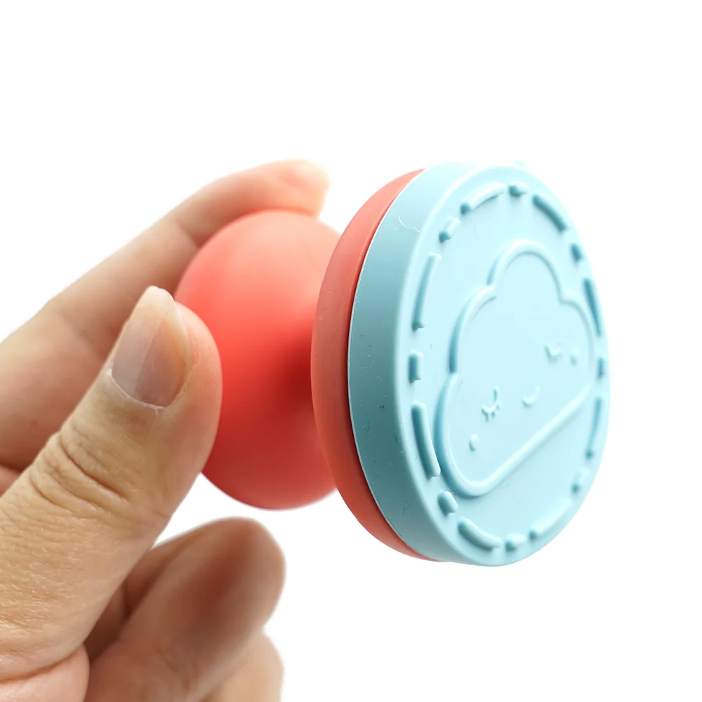 Silicone Kids Toy Stamp Paint And Dough Mushroom Stampers Easy To Grip ...