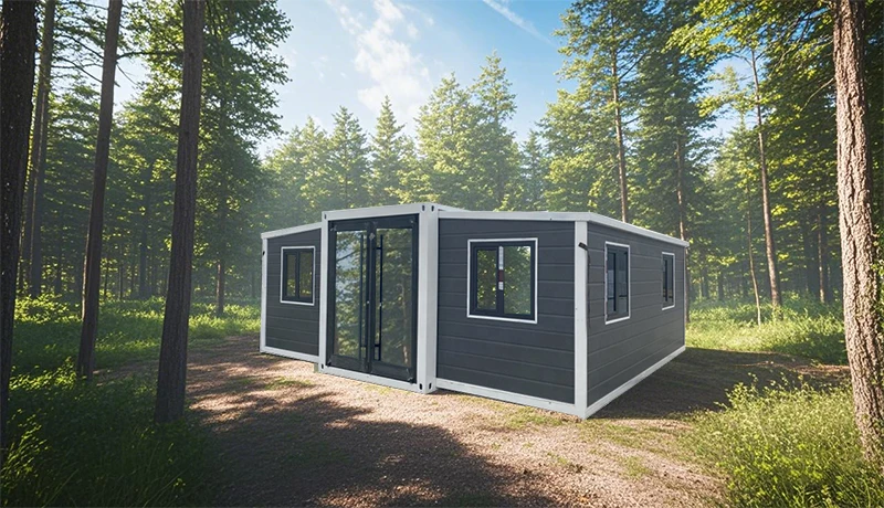 Expandable Container House 20ft Solar Prefab House Asia Bulk Expandable ...