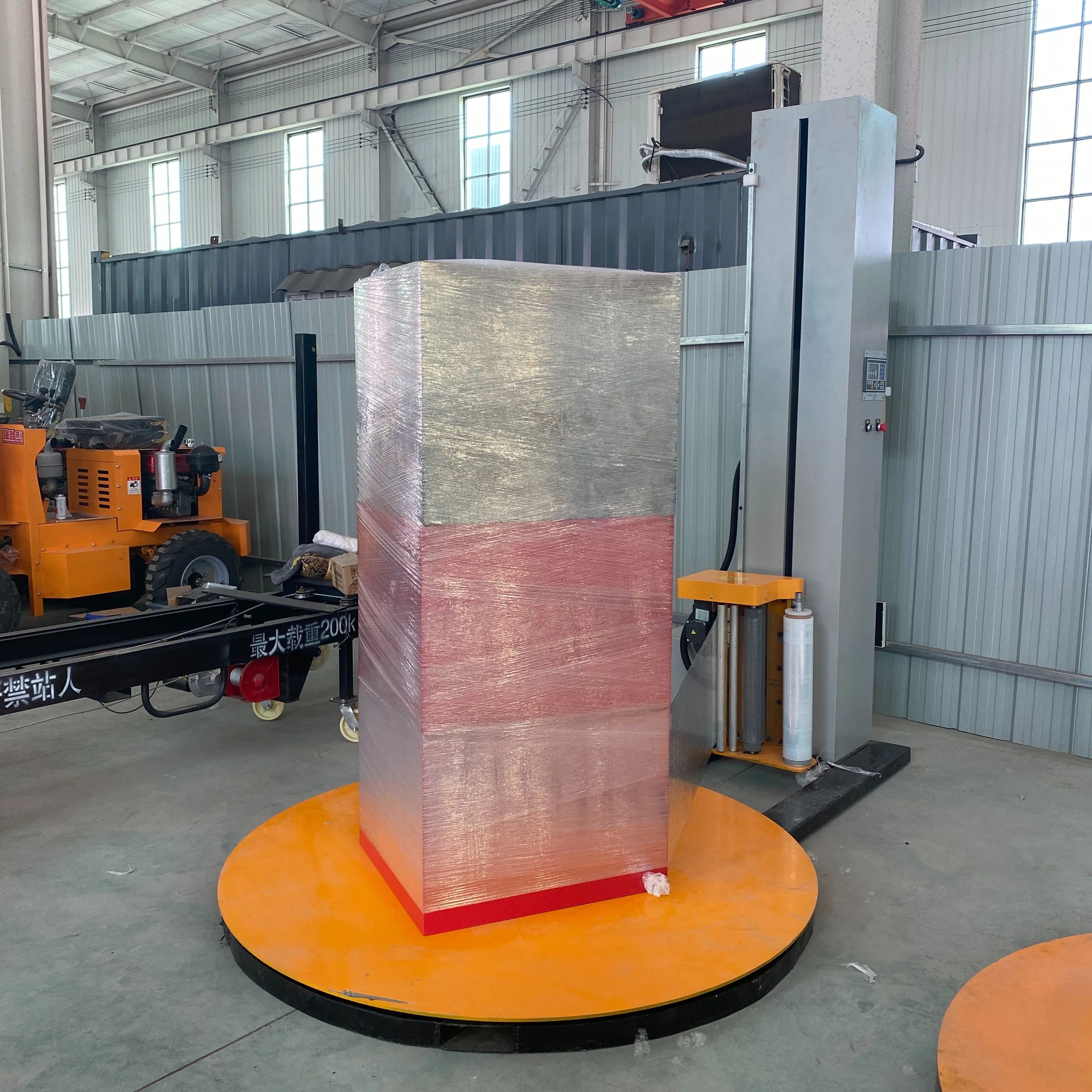 Shenzhong Brand Automatic Pallet Wrapping Machine For Cartons Wrapping ...