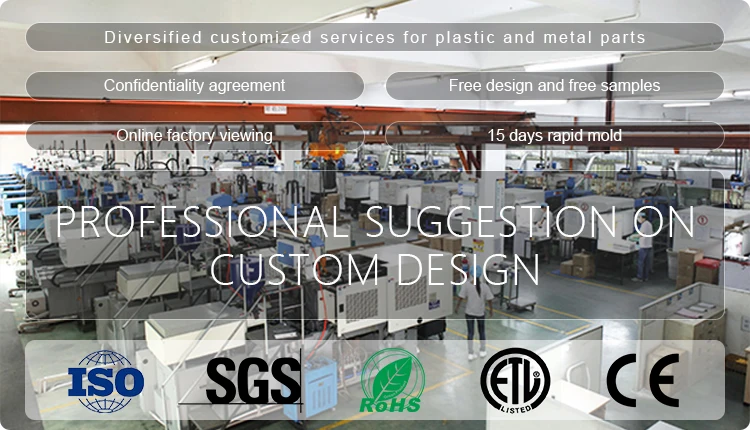 Custom Plastic Injection Molded Pieces ABS PP PC Tooling