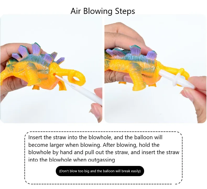 Pinch Dinosaur Bobo Ball - Anti Stress Toy for Kids