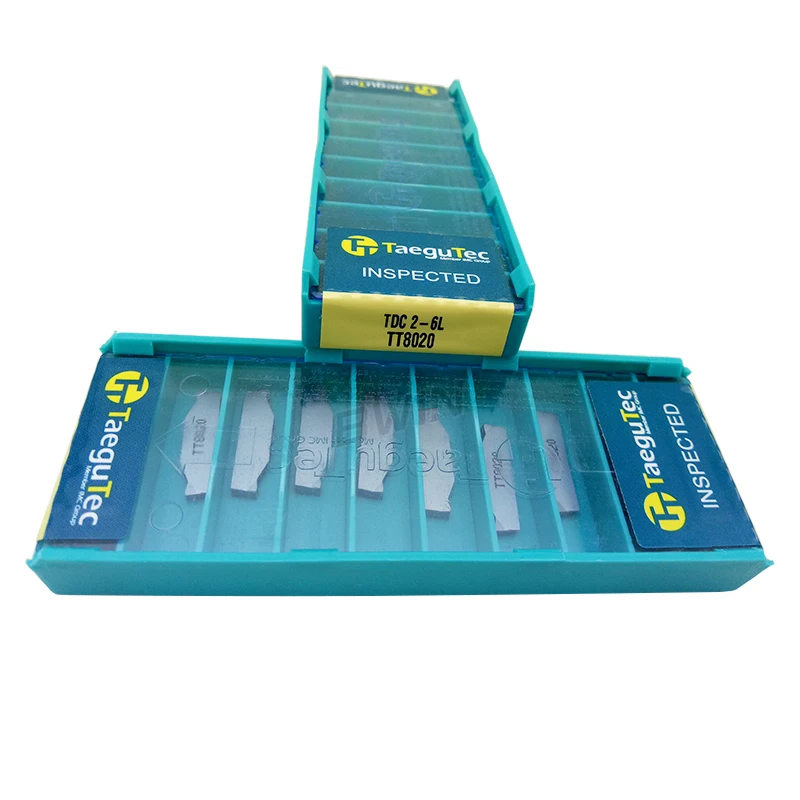 Taegutecs 100% Original Shallow Groove Insert Tdj2 Tdj3 Tt9030 Tdc2-6l ...