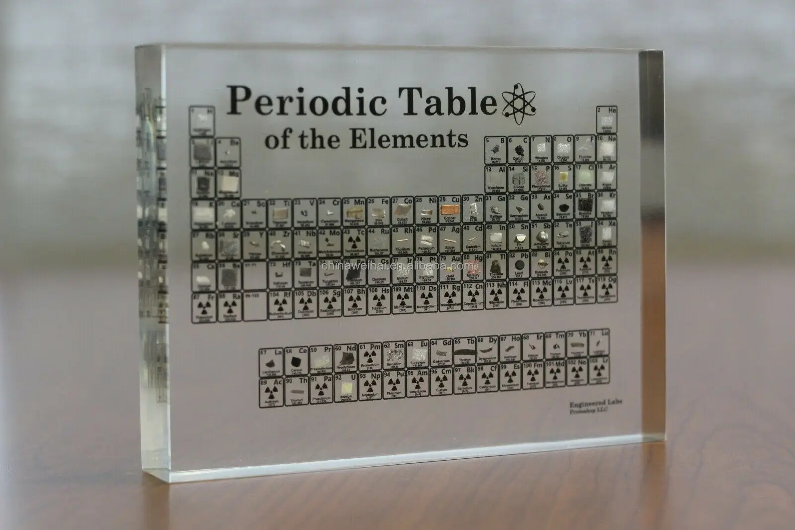 Acrylic Periodic Table of Elements Teaching Learning Tools Element ...