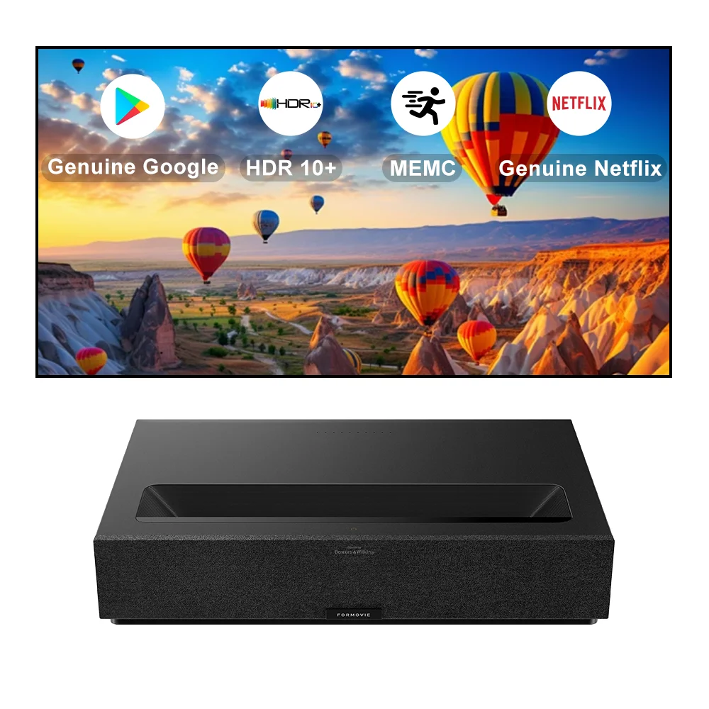 For Formovie 2200 Iso Lumens Native 4k Smart Home Theater Ultra Short ...