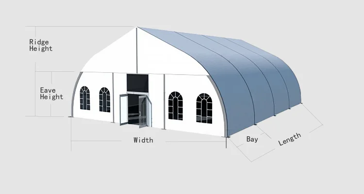 Durable Football Stadium Domes - Large Polygon Roof Covers