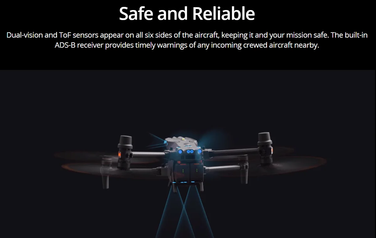 Matrice 30T Drone - Advanced Quadcopter with IP55 Rating