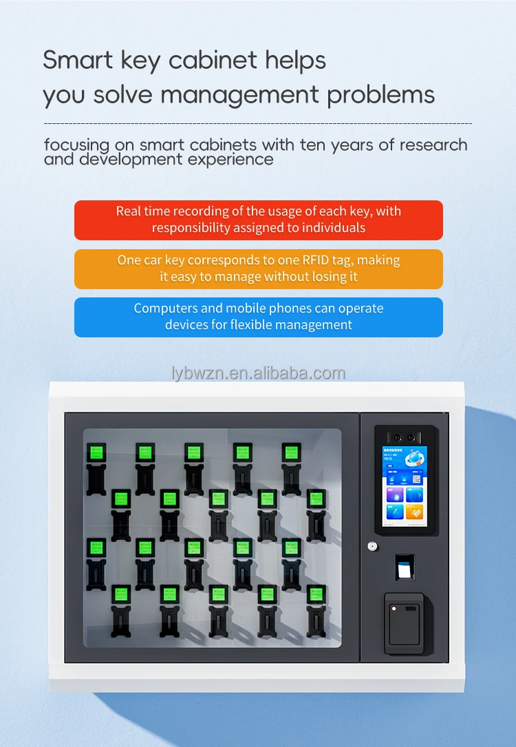 RFID Smart Key Cabinet - Secure and Efficient Key Management