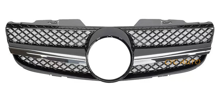 R230 Grille Amg Front Bumper Grill For Mercedes Sl R230 Body Kit 2007 ...
