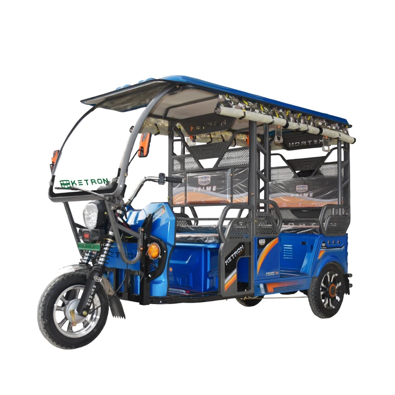 High Quality Electric Rickshaw Tricycle Three Wheel Motorized Driving ...
