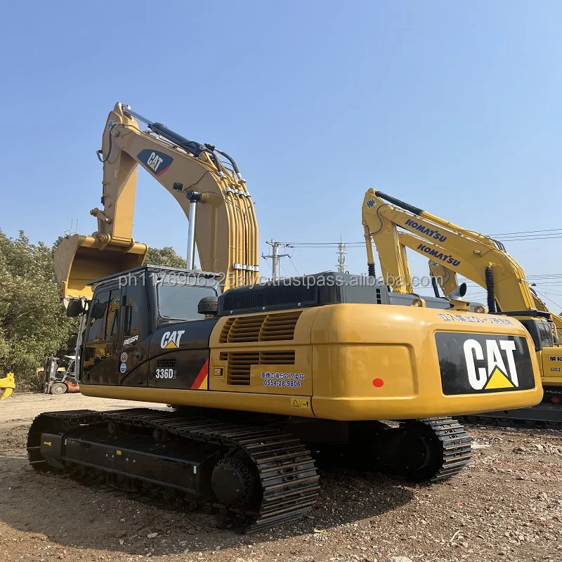 Used Construction Caterpillar 336D Earth Moving Excavator Machine CAT ...