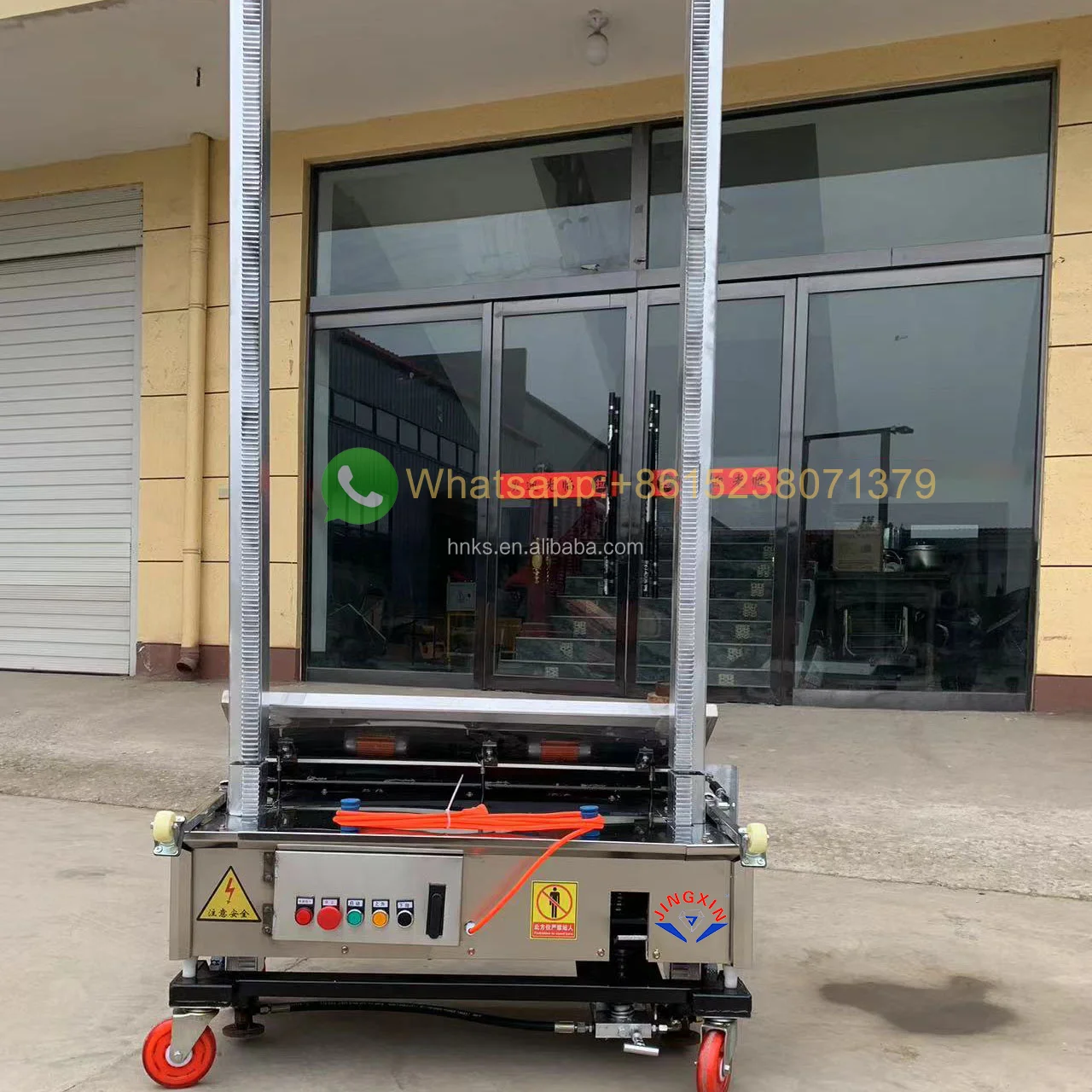 China Factory High Efficiency Building Wall Using Automatic Lifting ...