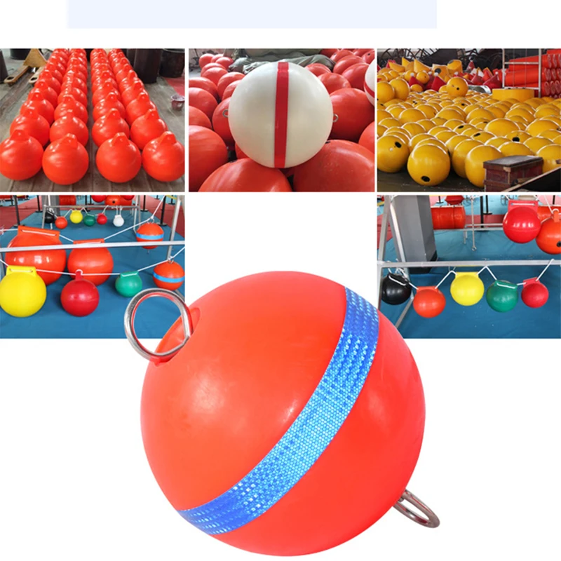 Marine Warning Floating Ball with Light Plastic Warning Float Ball ...