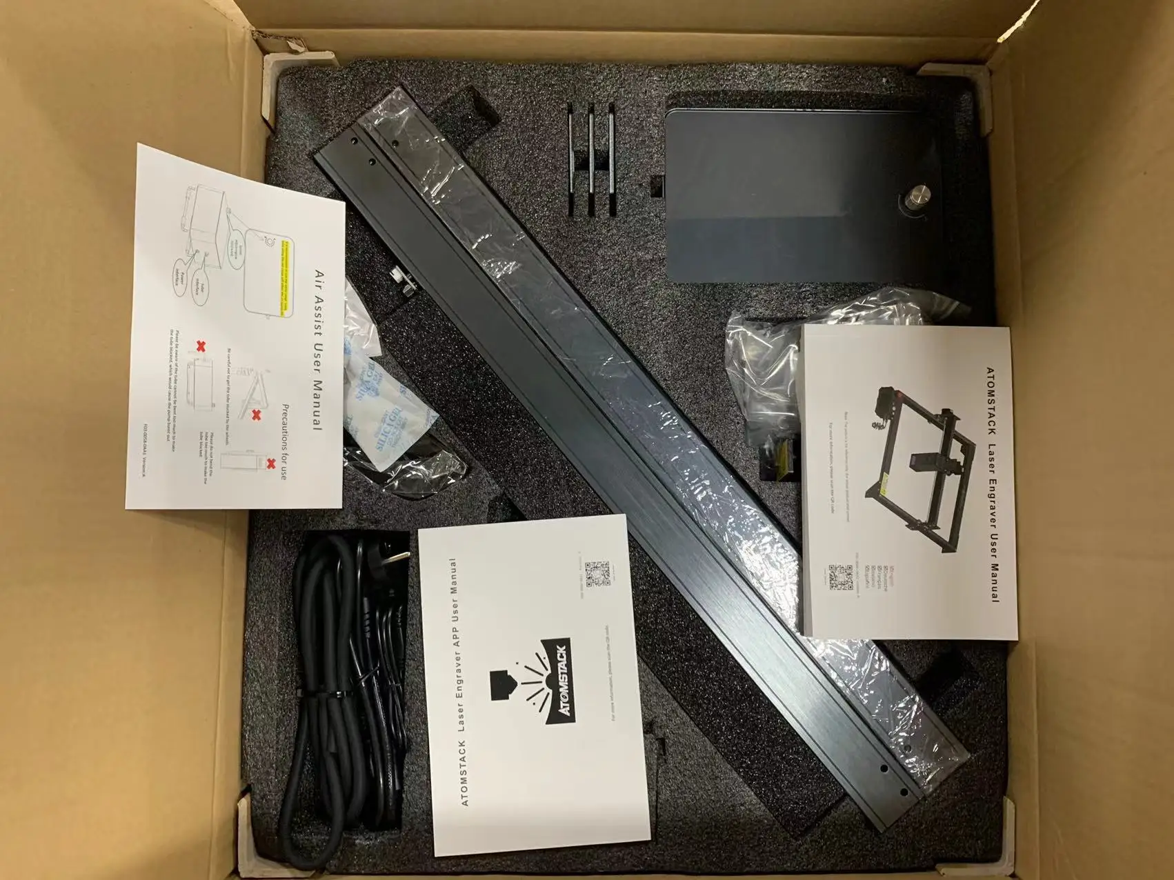 Atomstack X20 S20 Pro 130w Diy Printer Quad Core Laser Portable Cnc ...