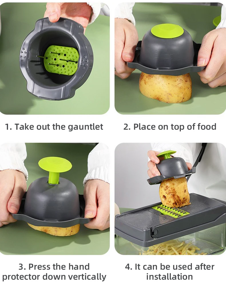 12 in 1 Hand Held Kitchen Utensils - Versatile & Durable