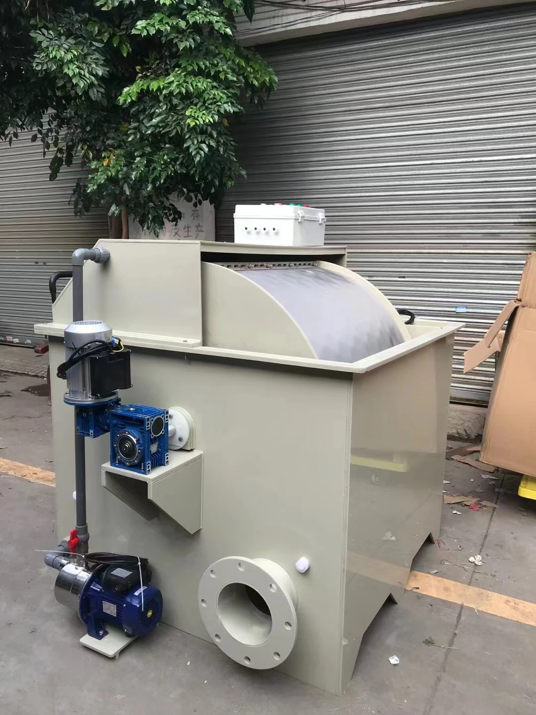 Os-wl 60m3/hr Ras System Indoor Fish Pond Filter System Fish Farming ...