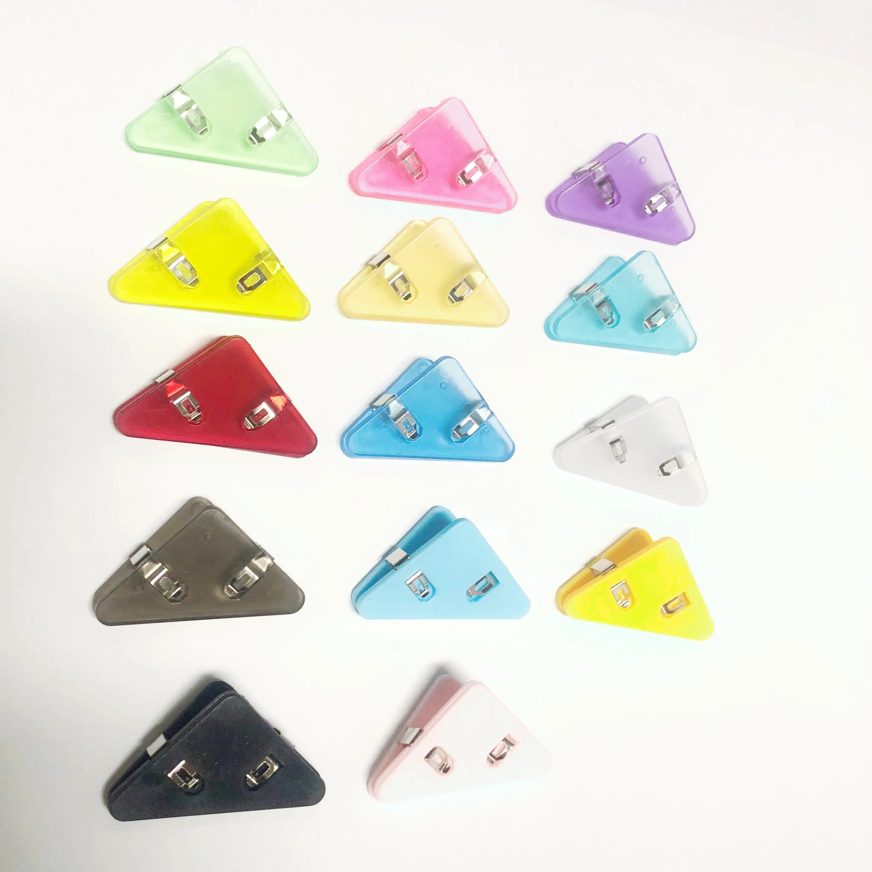 Triangle Paper Clips Paper Corner Protecter File Identifying Clip ...