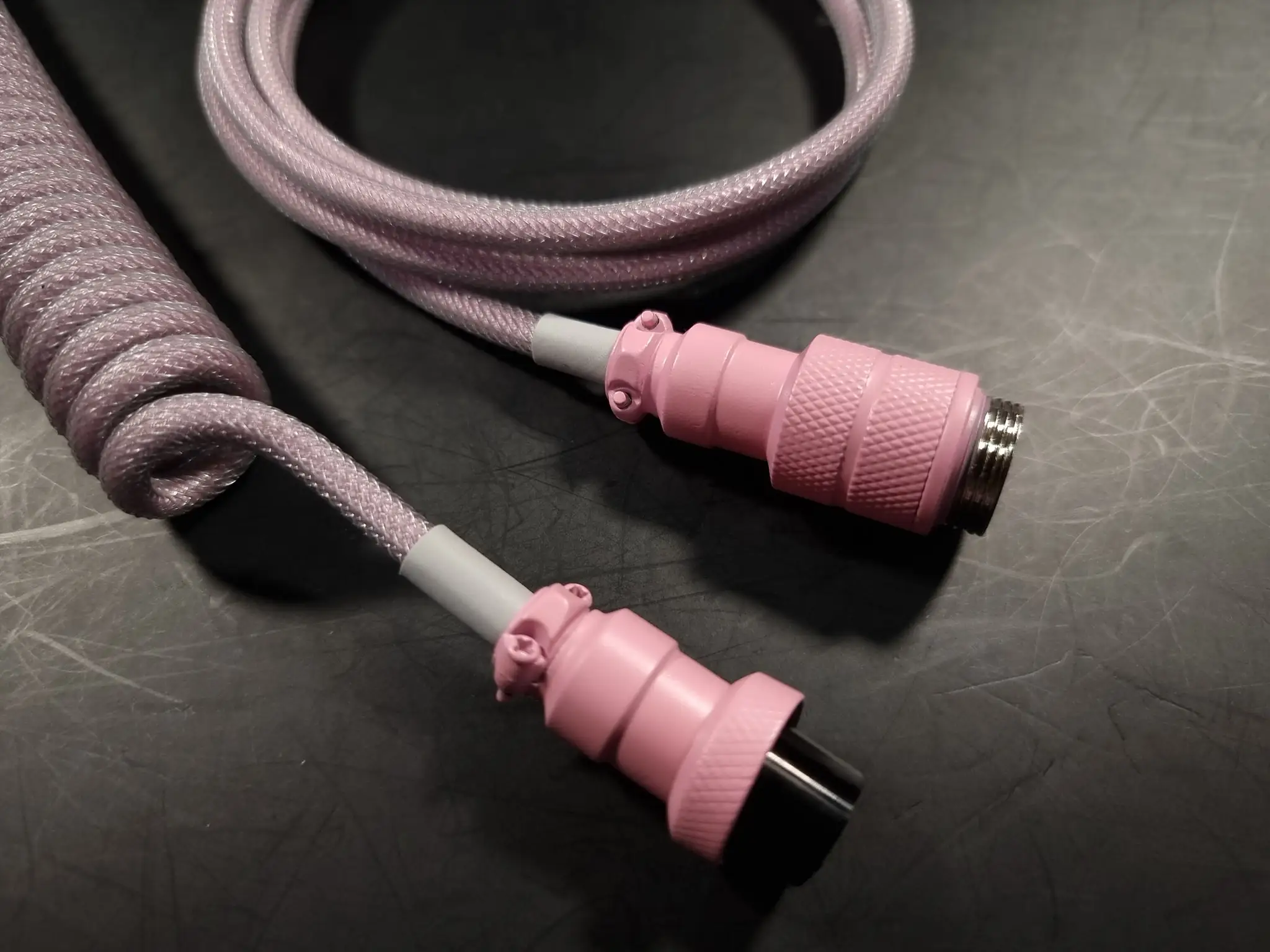 Custom Coiled Mechanical Keyboard Cables with GX16 or YC8 Aviator ...