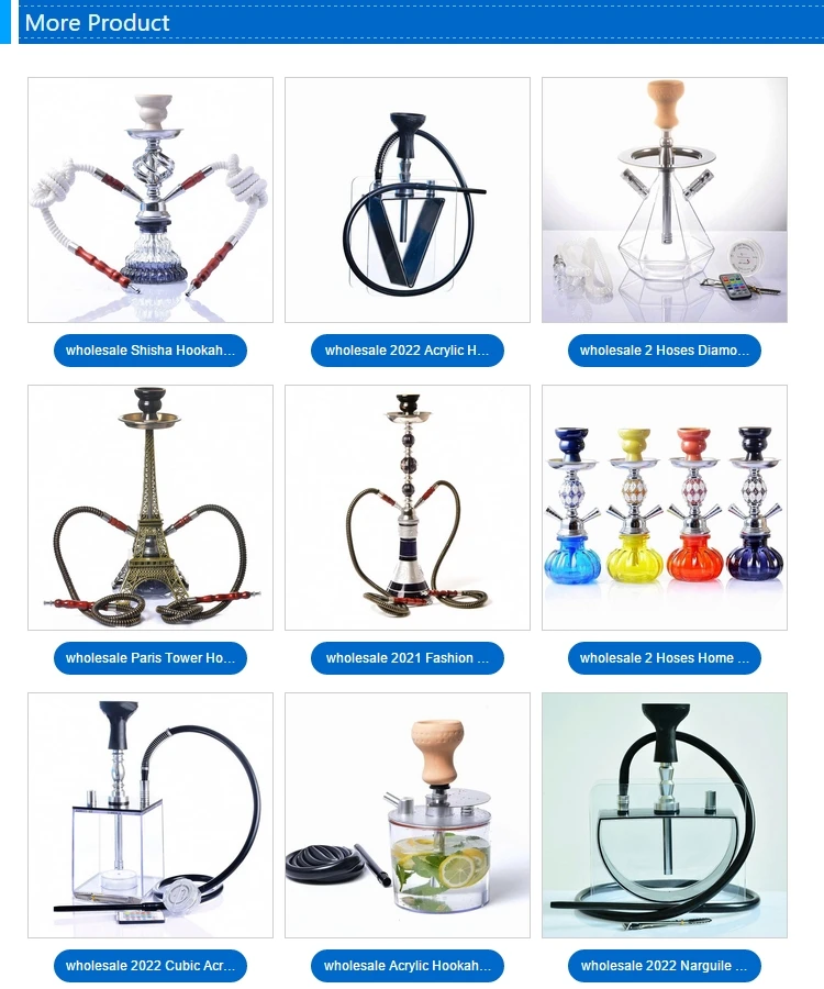 Custom Ookaeing Shisha Hookah Set Accessories Pods Mint Love 66 Hookah ...