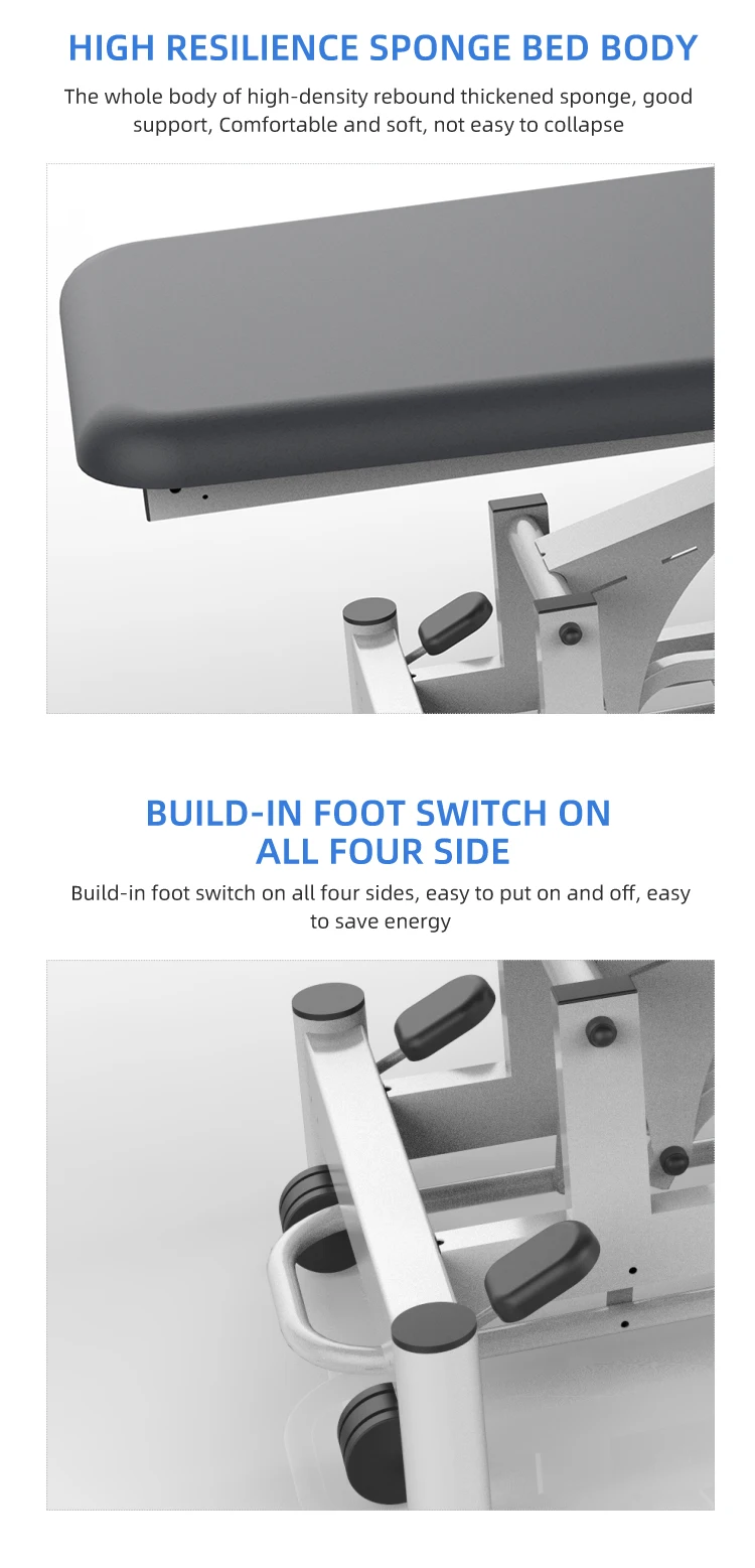 Tilt Table Physiotherapy Equipment Hospital Beds Portable Hospital Bed ...