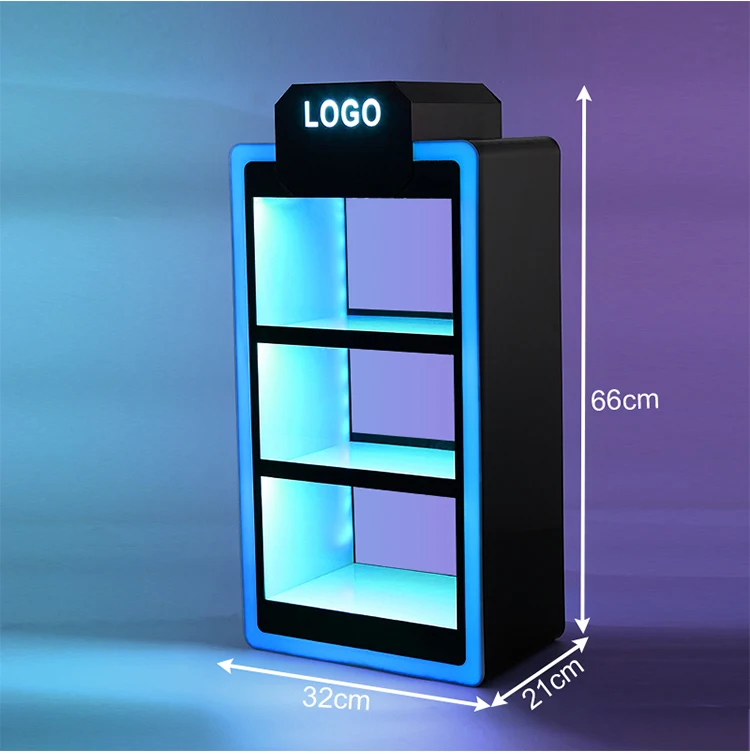 Custom Luminous LED Acrylic Stand Rack for Cigarette Display