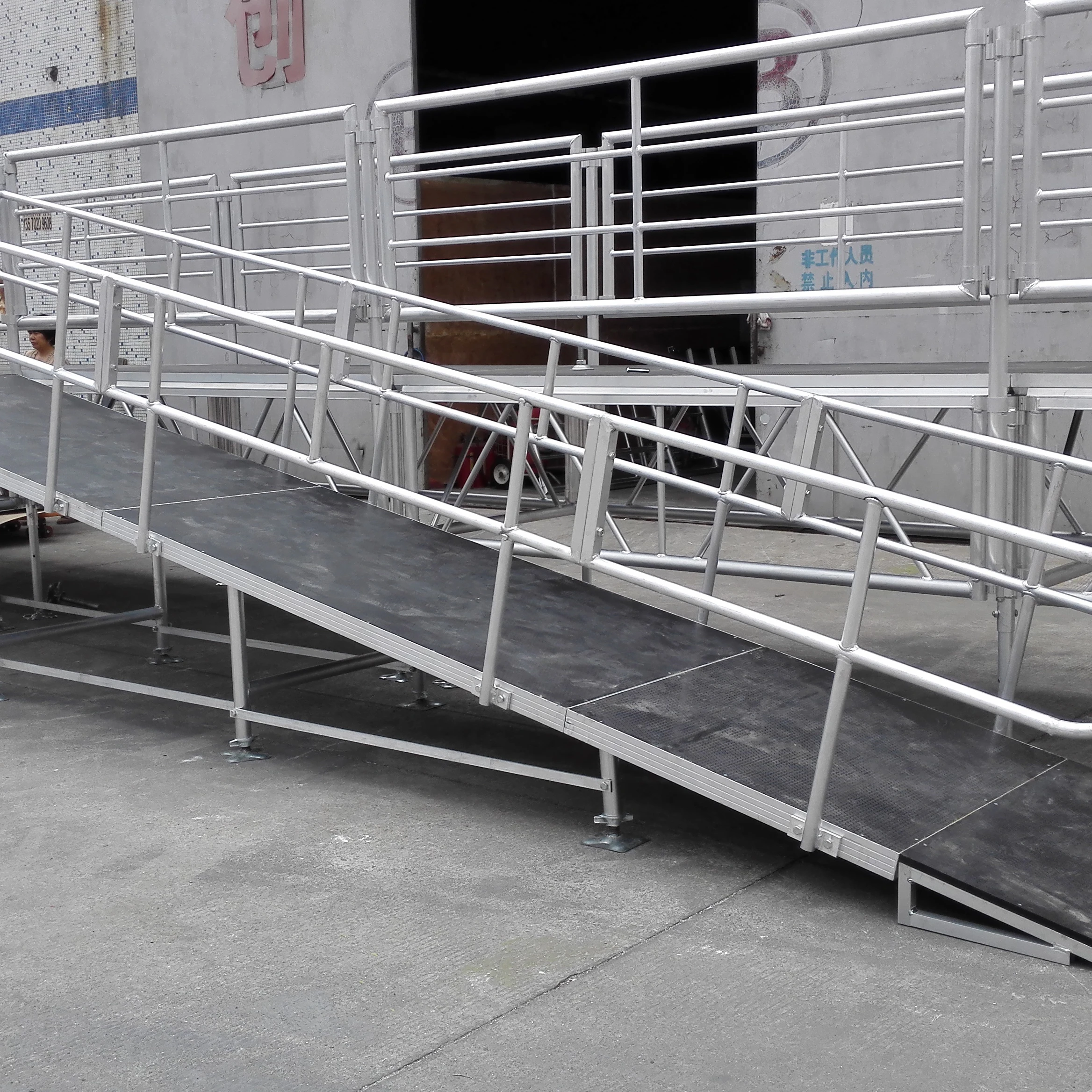 Dragonstage Aluminum Truss Movable Working Ramp For Music Stage ...