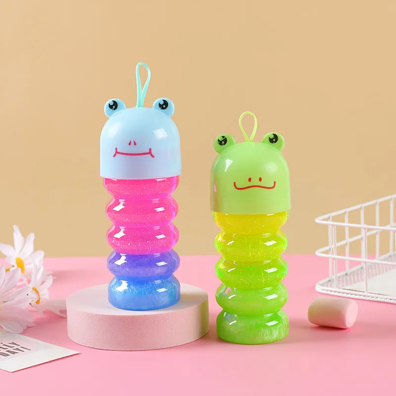 2024 Kawaii Cartoon Frog Slime Children's Shop Gift For Kids - Buy ...