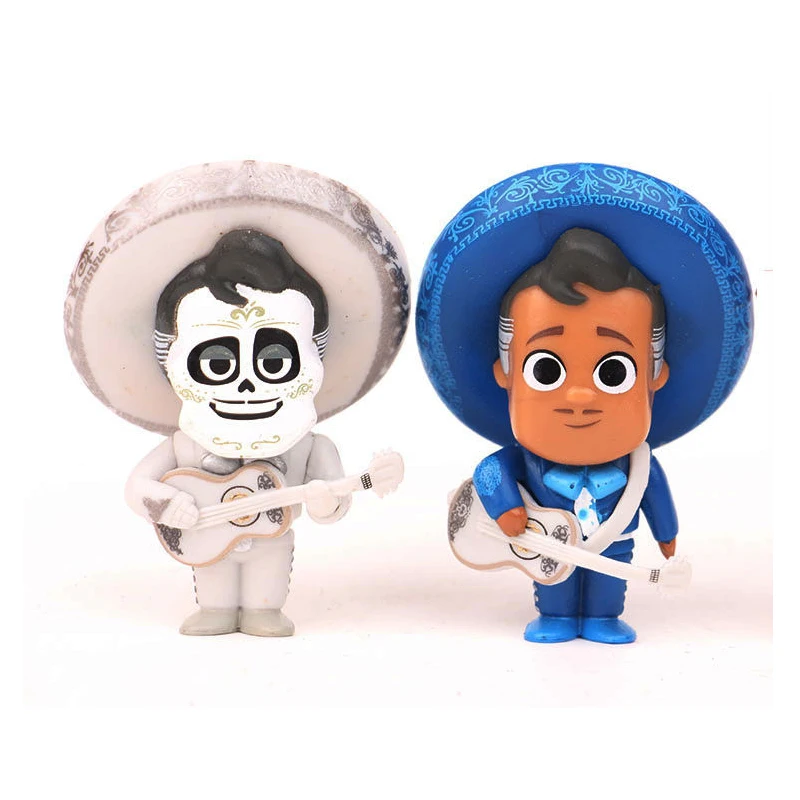8pcs/set Cartoon Pixar Movie Coco Hector Rivera De La Cruz Dreaming ...