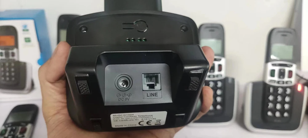 Oem Factory Dect 5.0 Cordless Dect Handheld Dect 6.0 Portable Land ...