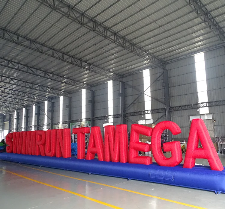 Advertising Inflatable Alphabet Letters Custom Giant 10ft Inflatable ...