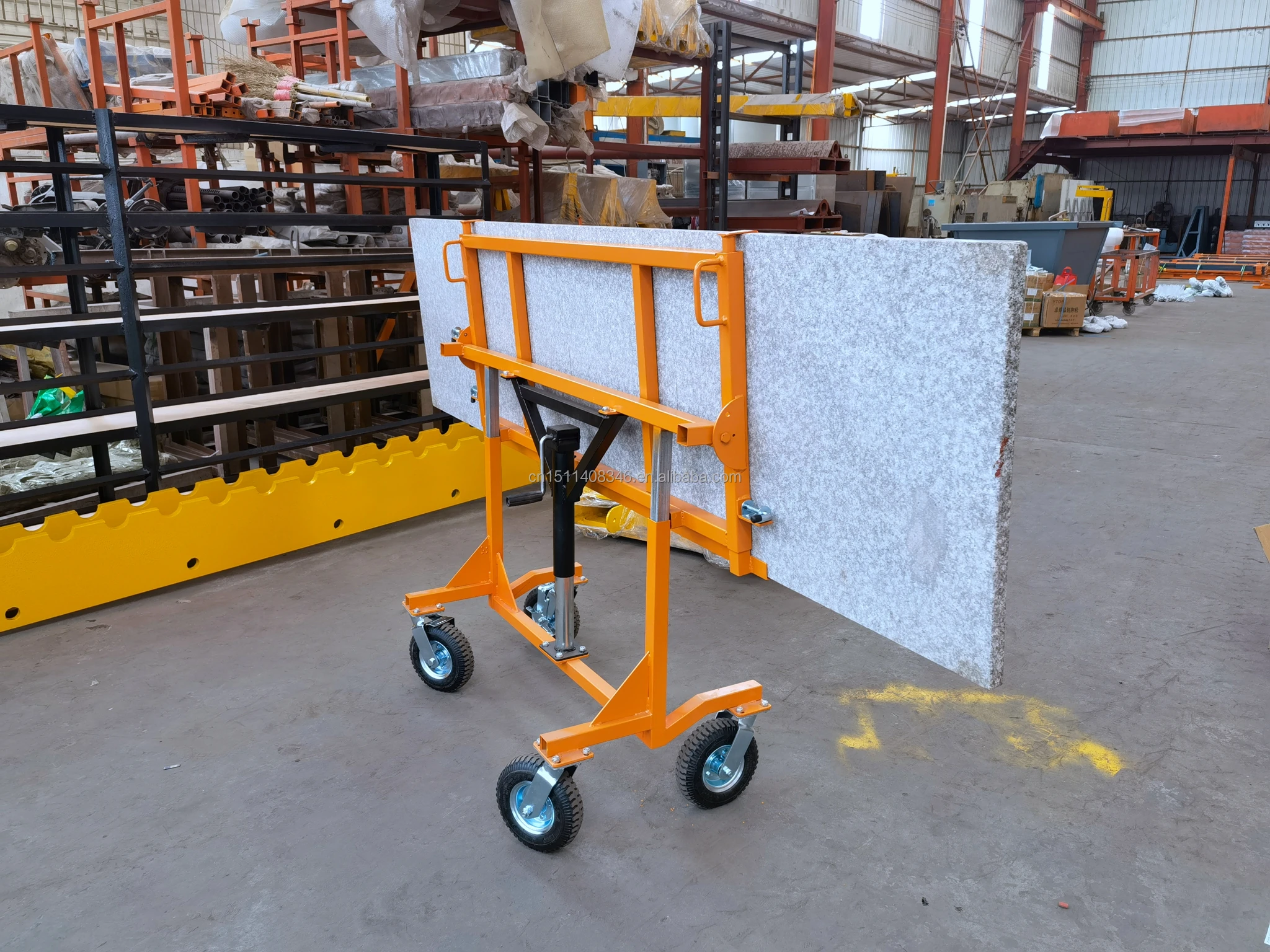 SANDE Slab Transport Cart - Efficient Work Table Solutions