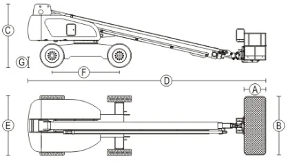 Ce Certification 30m Hydraulic Manlift Boom Lift Work Platforms ...