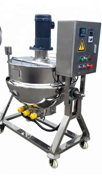 200 Liter Tilting Type Industrial Jacketed Cooker With Mixer - Buy ...