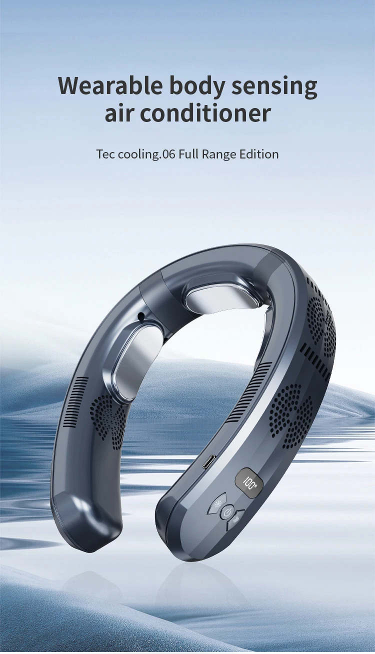 Neck Fan Mini Portable - Eco-Friendly Cooling Solution