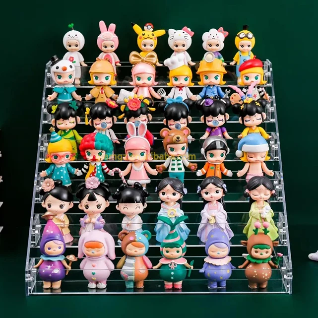 Bingkai Pajangan Boneka Akrilik Bening Model Peraga Berdiri Molly ...