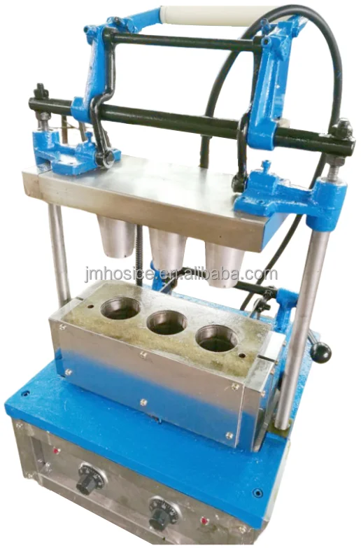 Manual Ice Cream Cone Machine - Edible Coffee Cup Maker