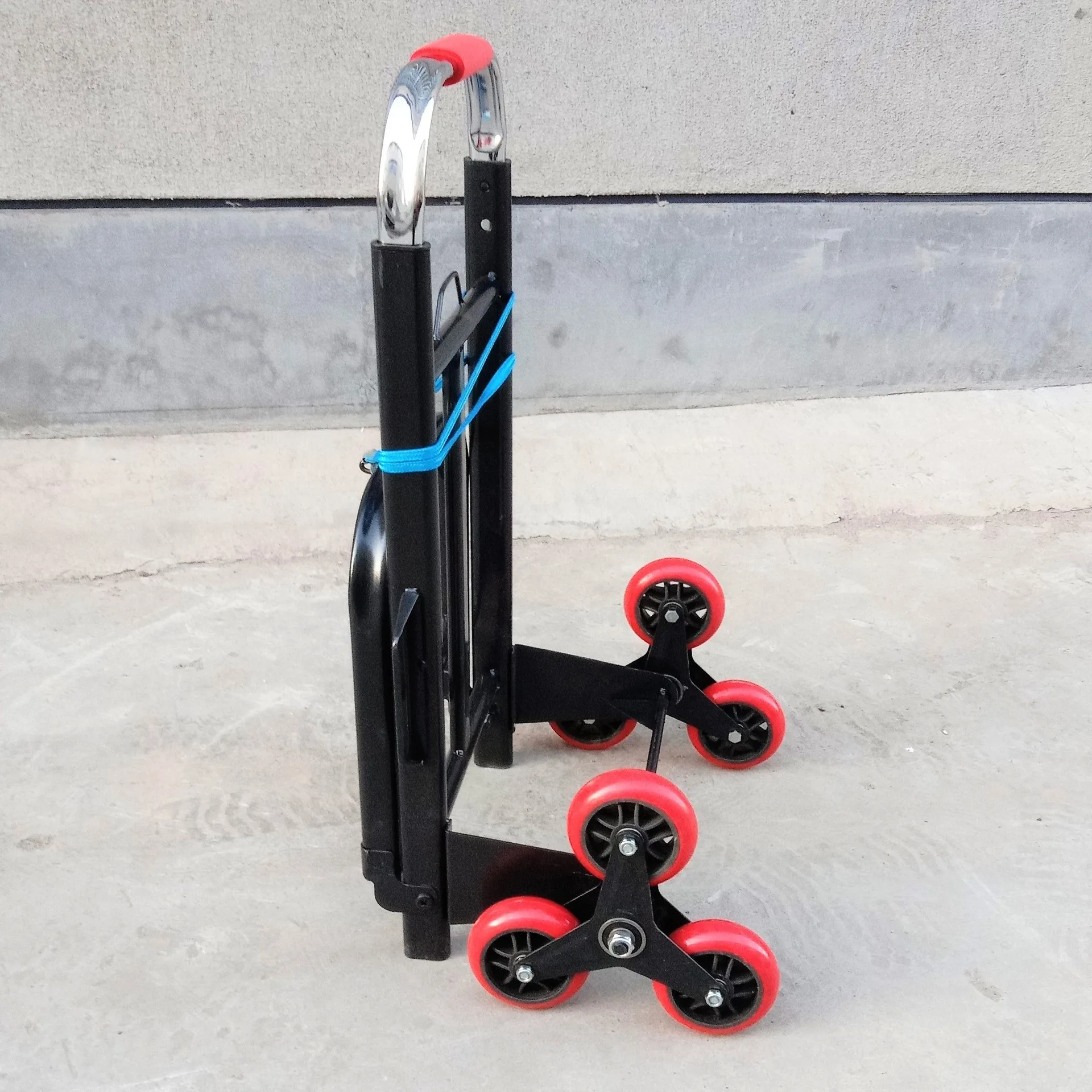 Swivel Stair Climbing 6 Wheels Triangle Frame Caster Wheels for Hand ...