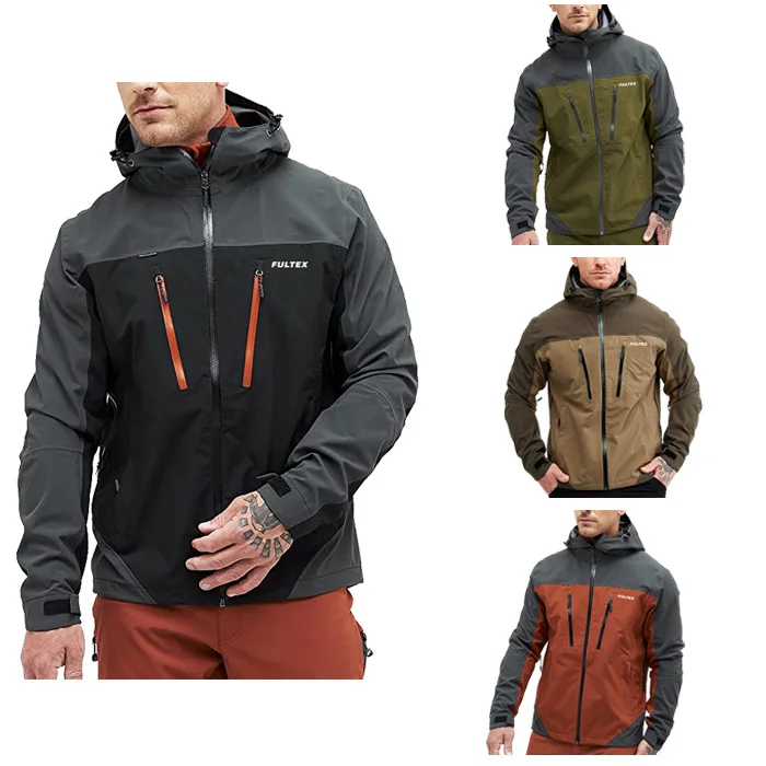 Ventilated and Waterproof Men's Jacket for Outdoor Activities