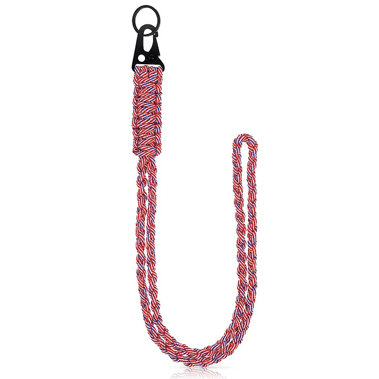 550 Paracord Handmade Phone Lanyard Strap - Heavy Duty