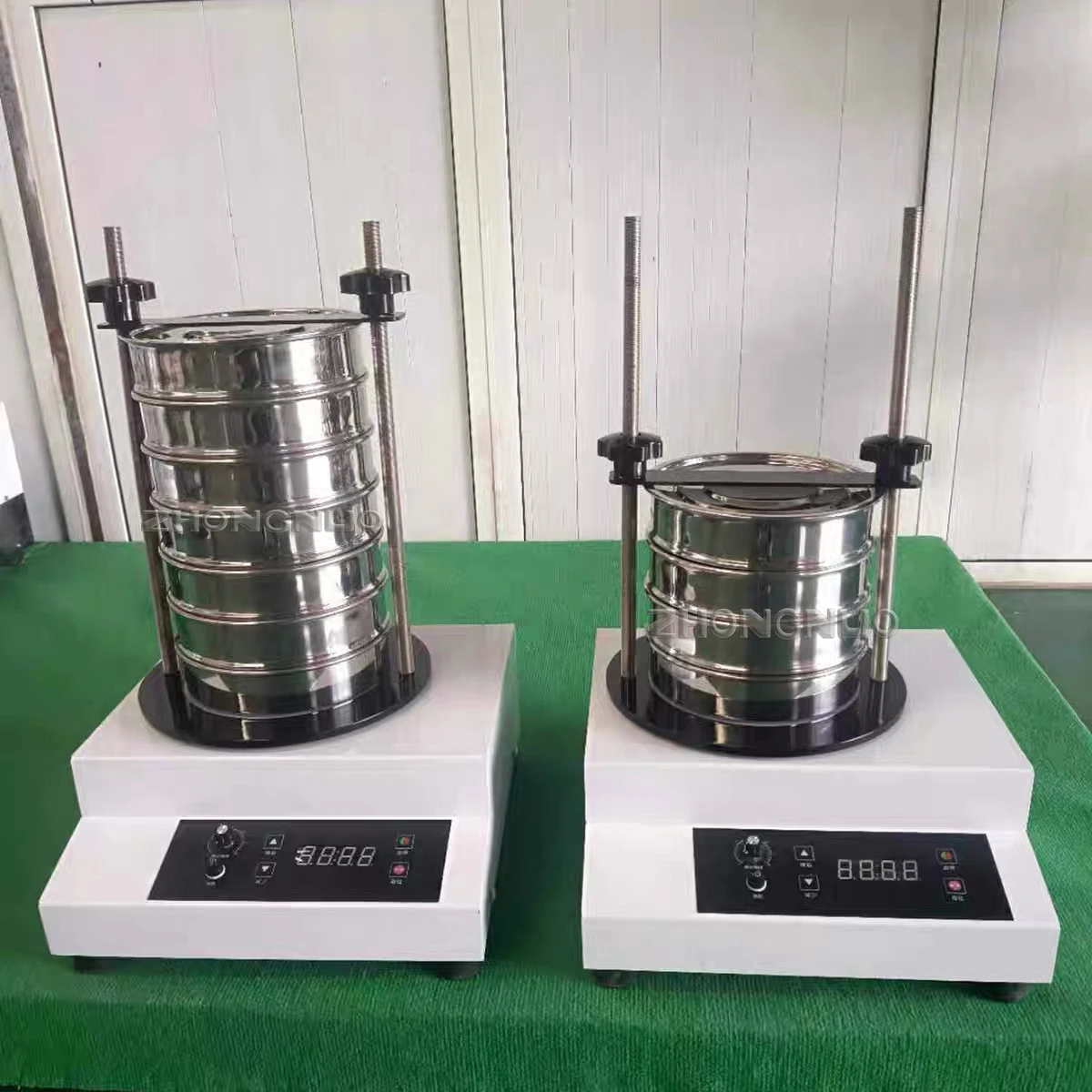 200mm Diameter Vibrating Sieve Shaker Manual Automatic Digital Sieve ...