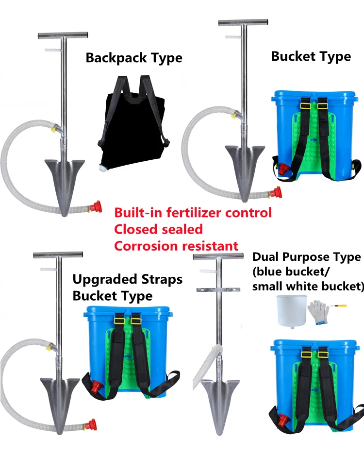 Manual Fertilizer Applicator - Efficient Agricultural Tool