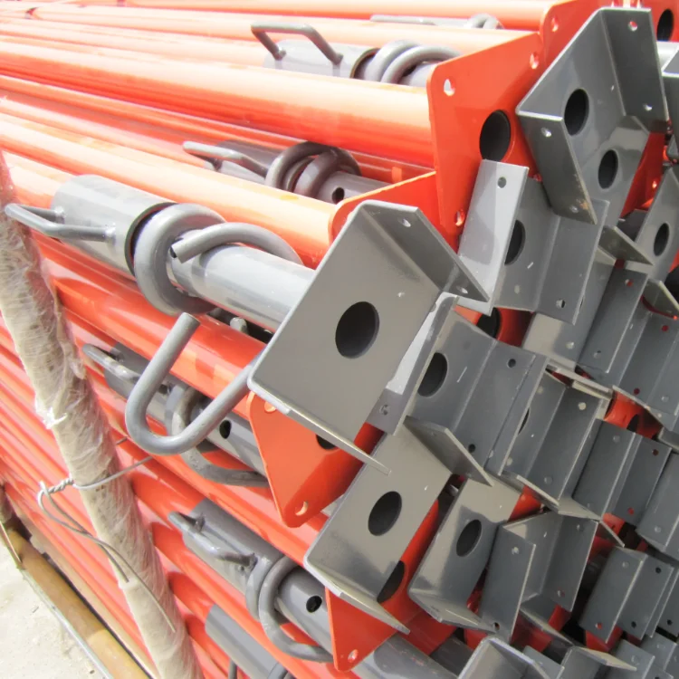 Steel Short Scaffold Slab Shoring Adjustable Props - Buy Shoring Props ...